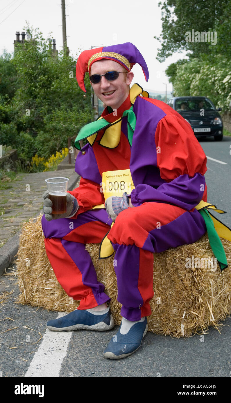 Oxenhope straw race hi-res stock photography and images - Alamy