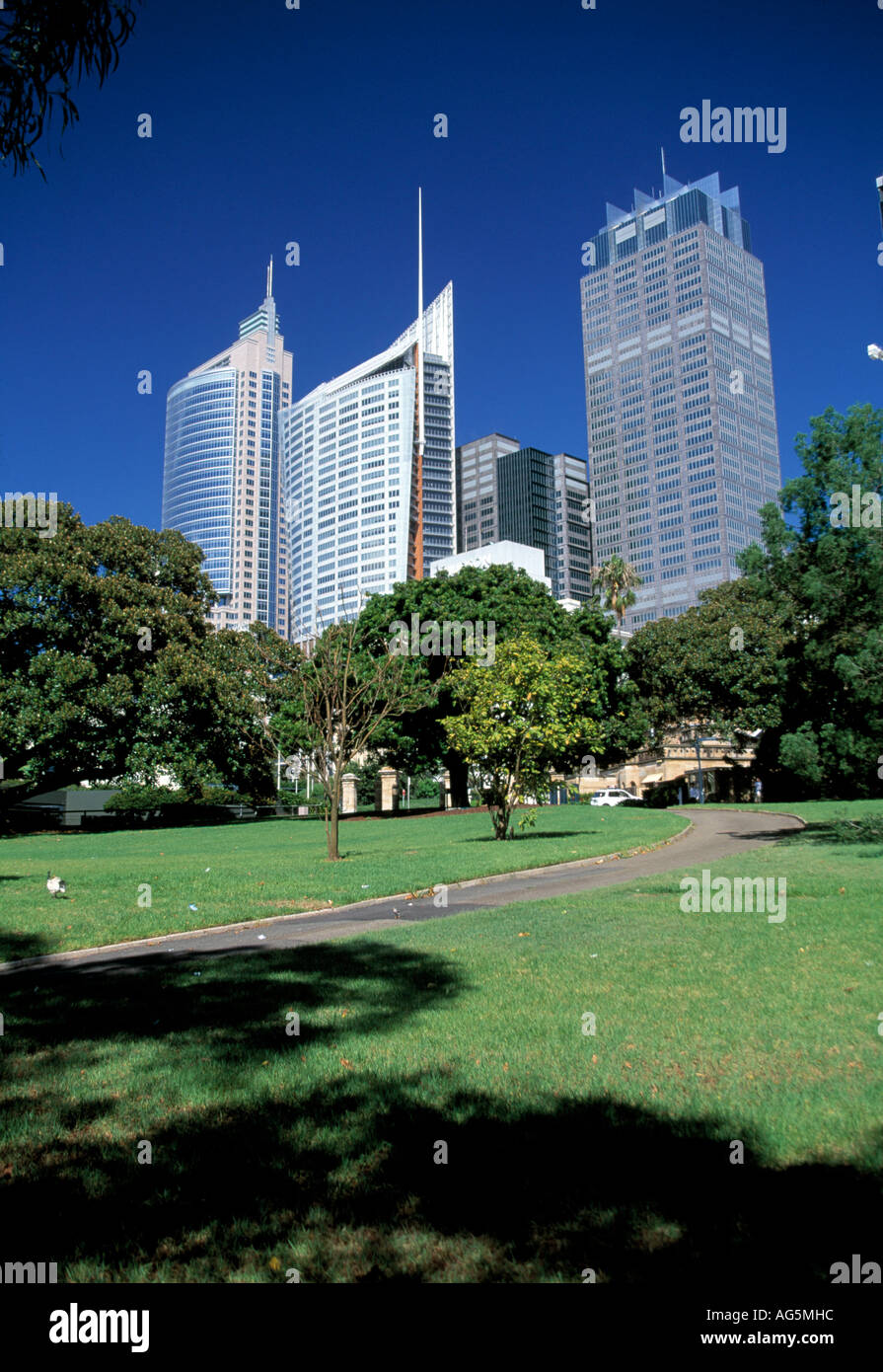 large modern buildings in australia Stock Photo - Alamy