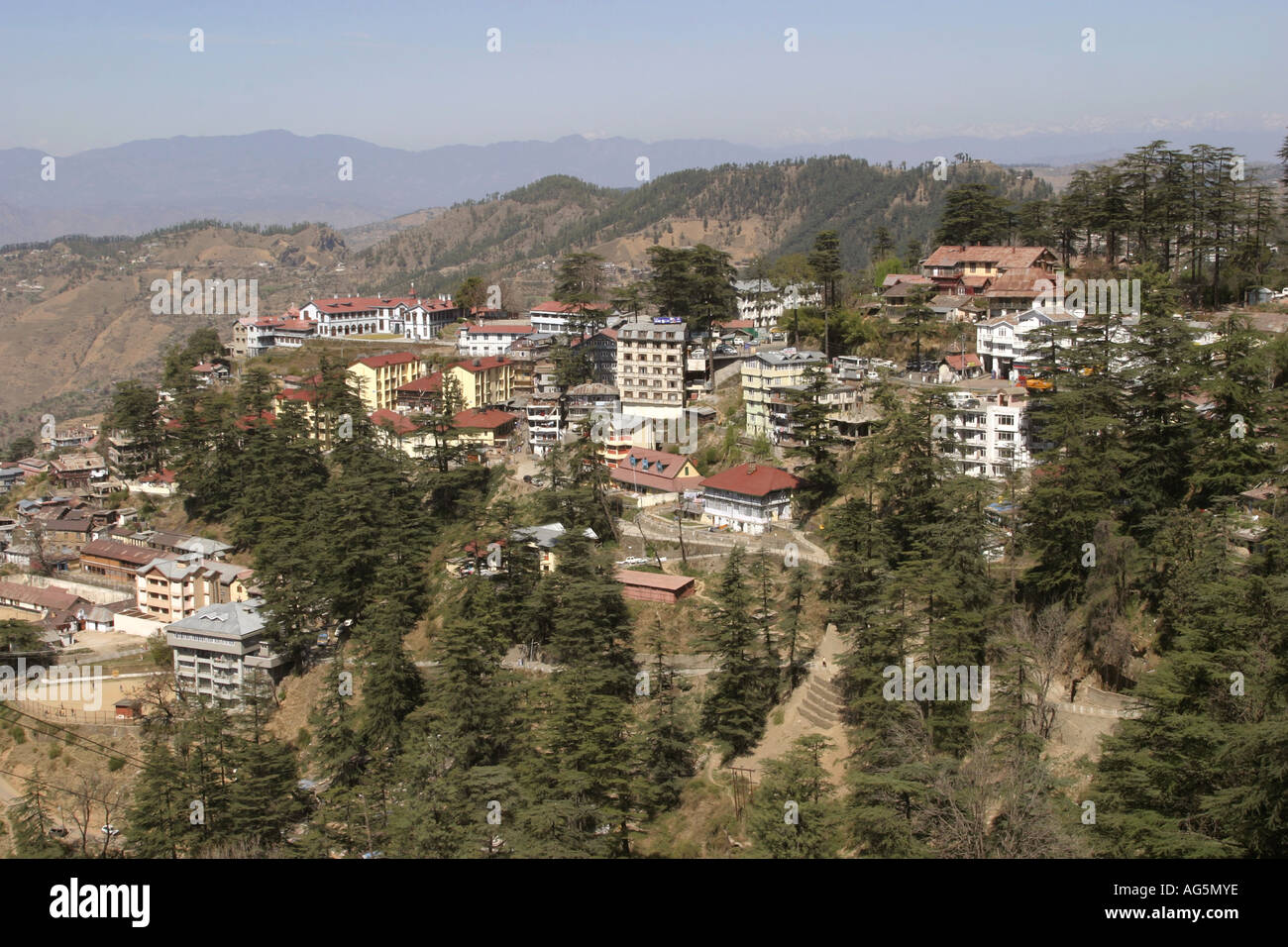 Shimla hill station hi-res stock photography and images - Alamy