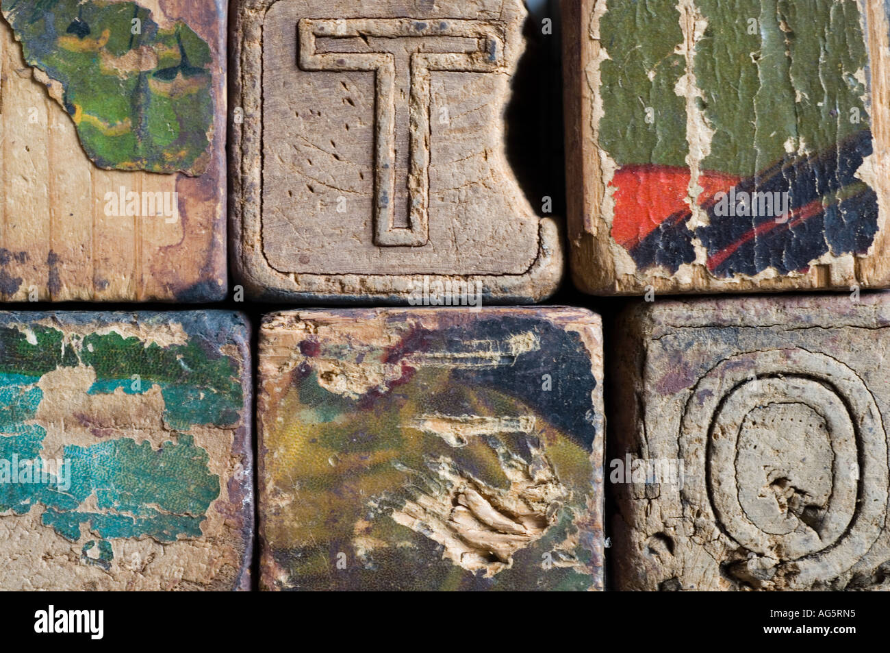 Old fashioned toy blocks hi-res stock photography and images - Alamy