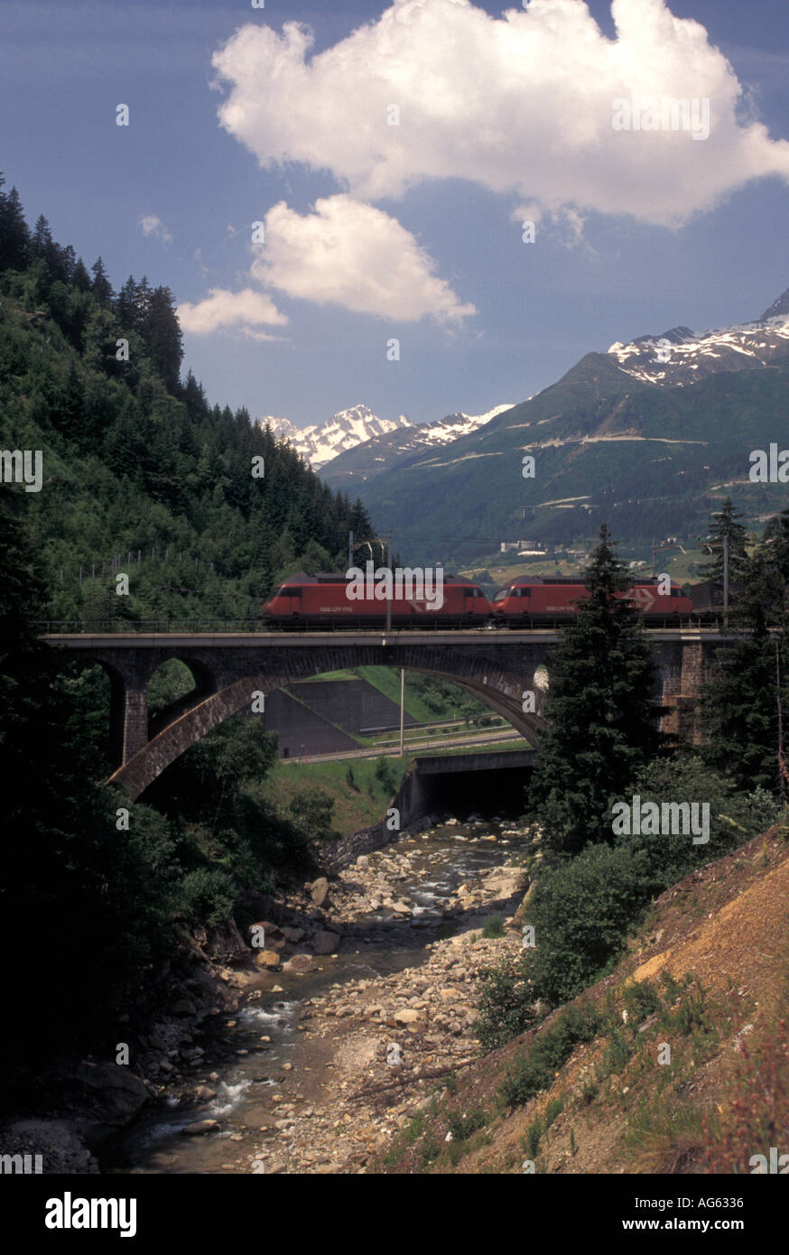 Airolo bridge hi-res stock photography and images - Alamy