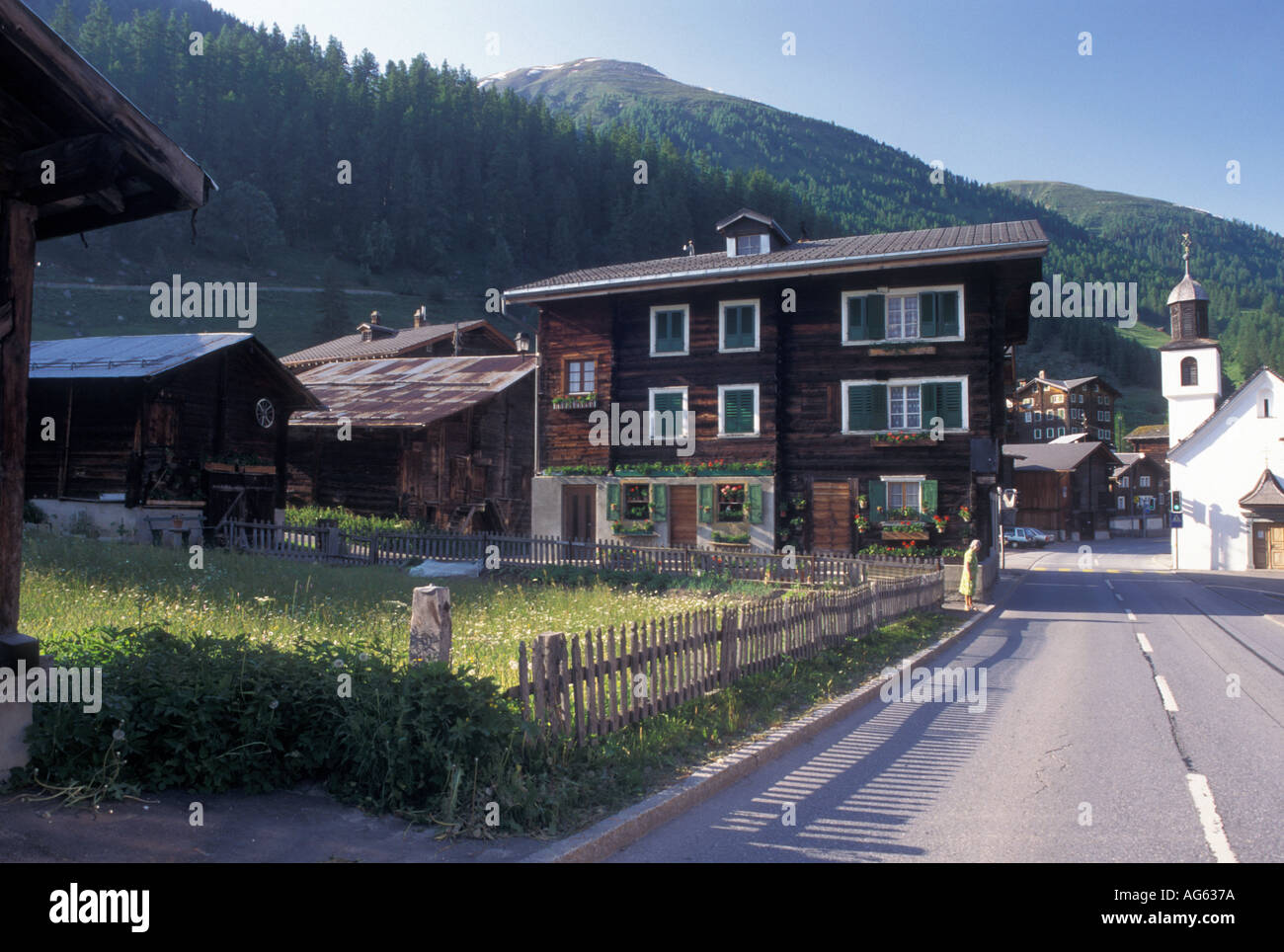 Goms tourism hi-res stock photography and images - Alamy