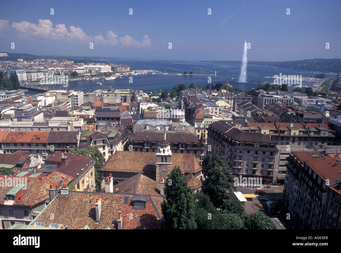 Rooftops geneva hi-res stock photography and images - Alamy