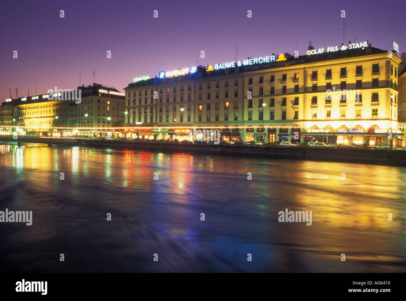 Buildings along rhone river hi-res stock photography and images - Alamy