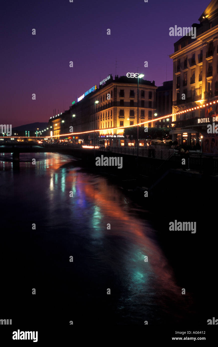 Buildings along rhone river hi-res stock photography and images - Alamy