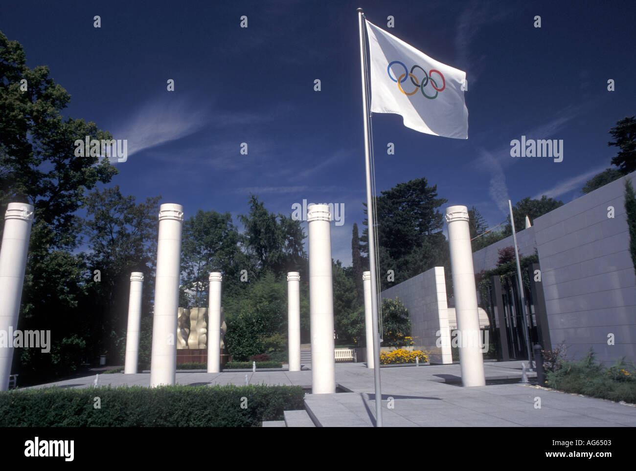 Ouchy olympique hi-res stock photography and images - Alamy