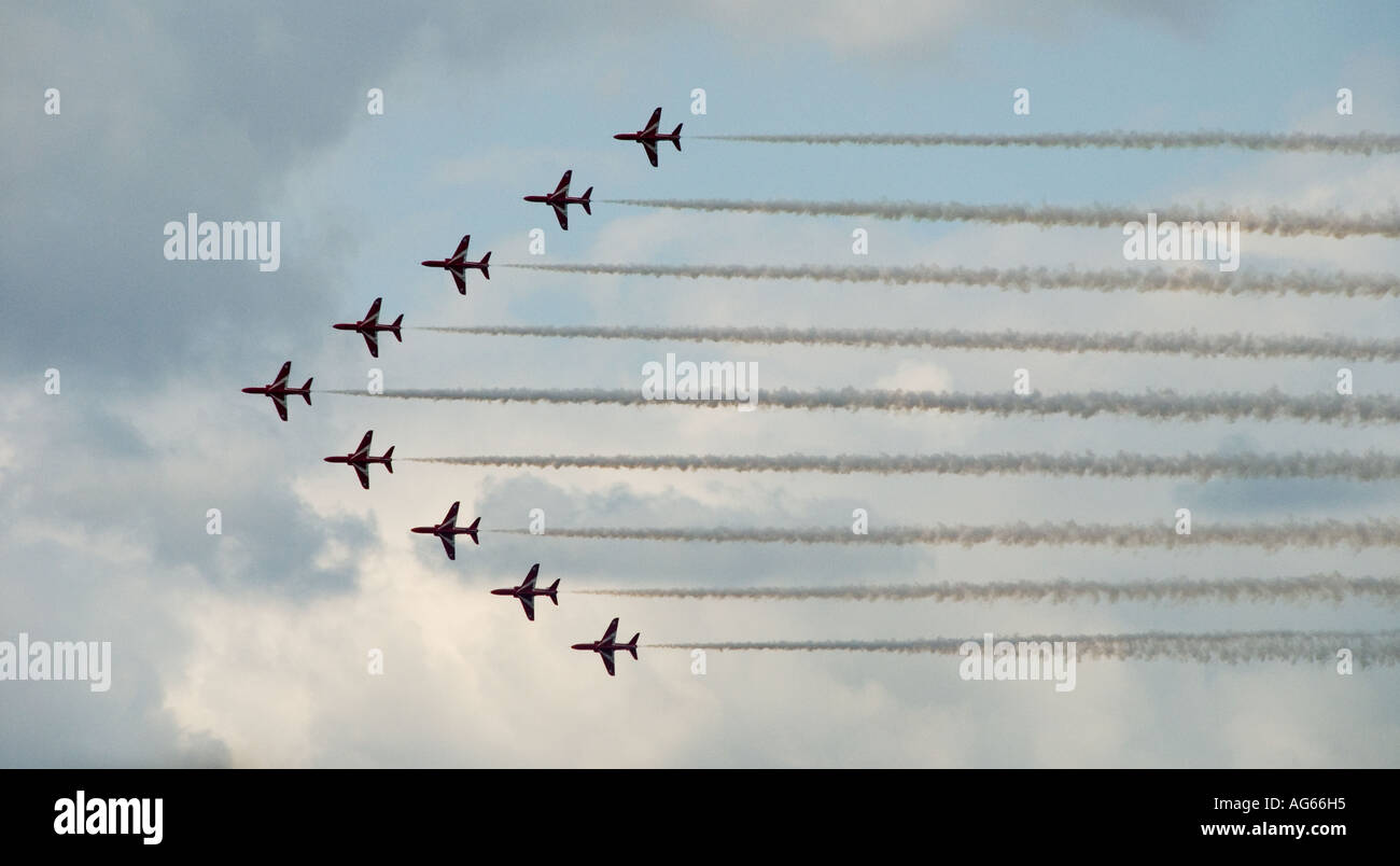 The leader of the red arrows display team hi-res stock photography and ...