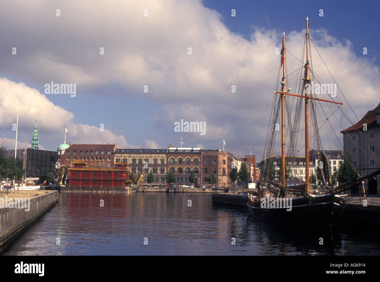 AJ17309, Copenhagen, Denmark, Scandinavia, Sjaelland, Europe Stock ...