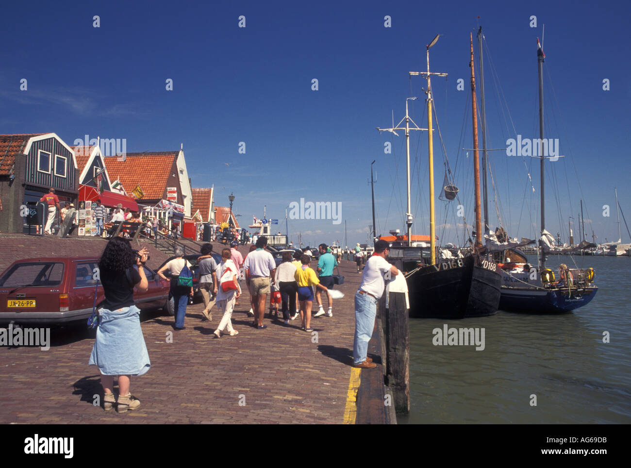 AJ17445, Netherlands, Holland, Volendam, Noord-Holland, Europe Stock ...