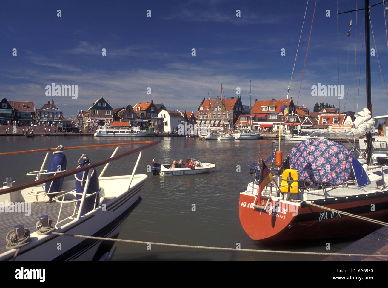 AJ17447, Netherlands, Holland, Volendam, Noord-Holland, Europe Stock ...