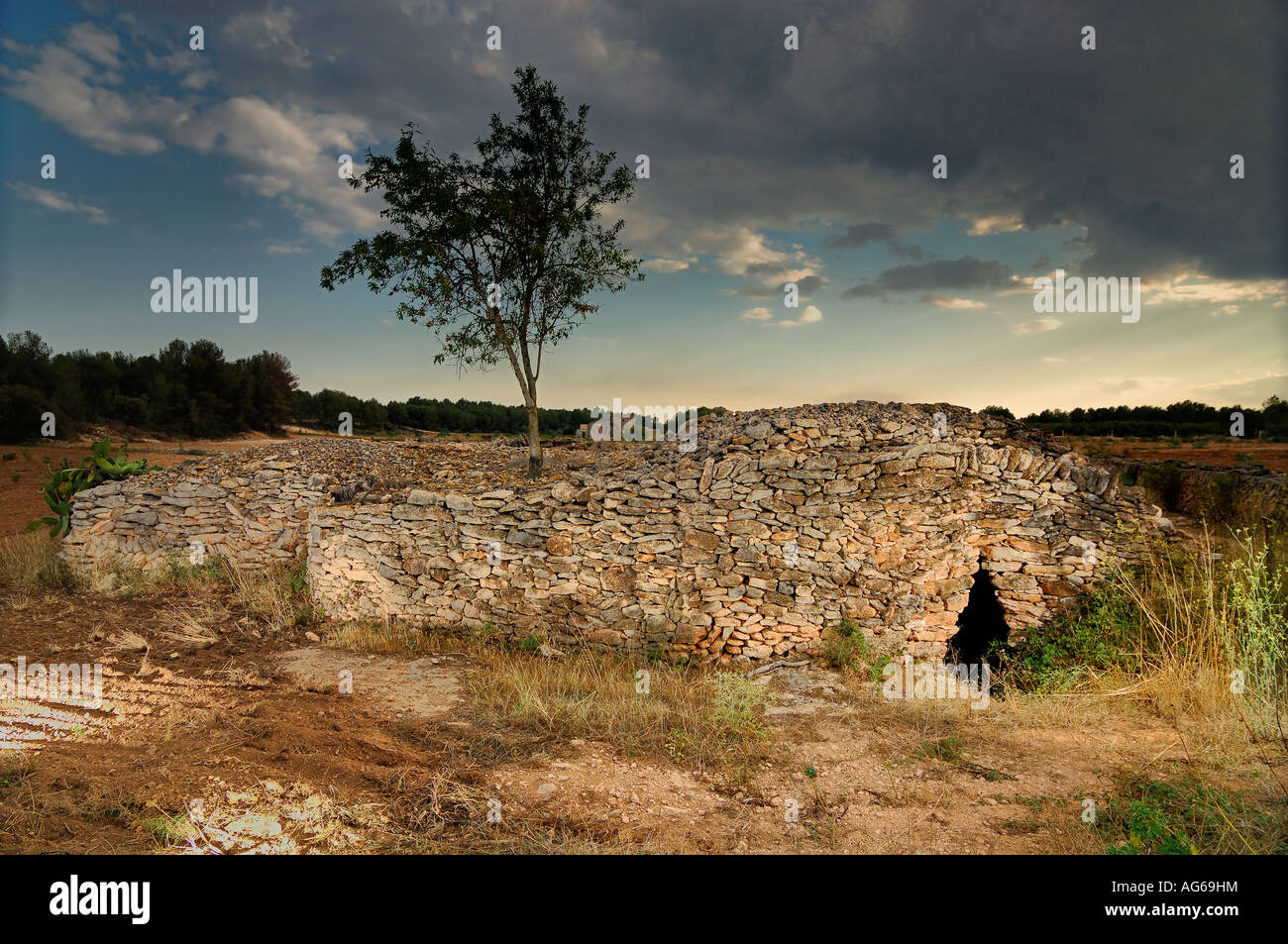 Cistern of the Capona Stock Photo - Alamy