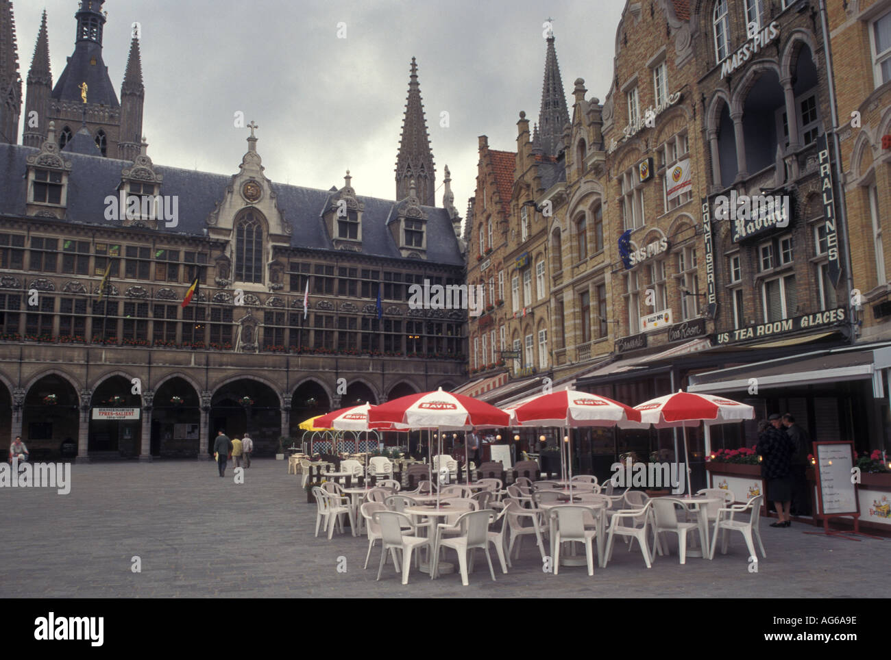 Ypres ieper city centre hi-res stock photography and images - Alamy