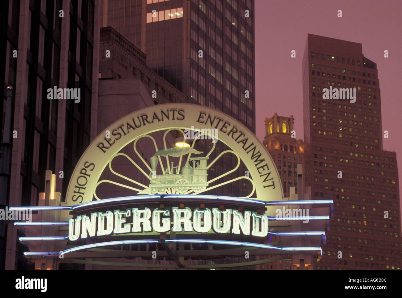 Atlanta Underground Entrance High Resolution Stock Photography and ...