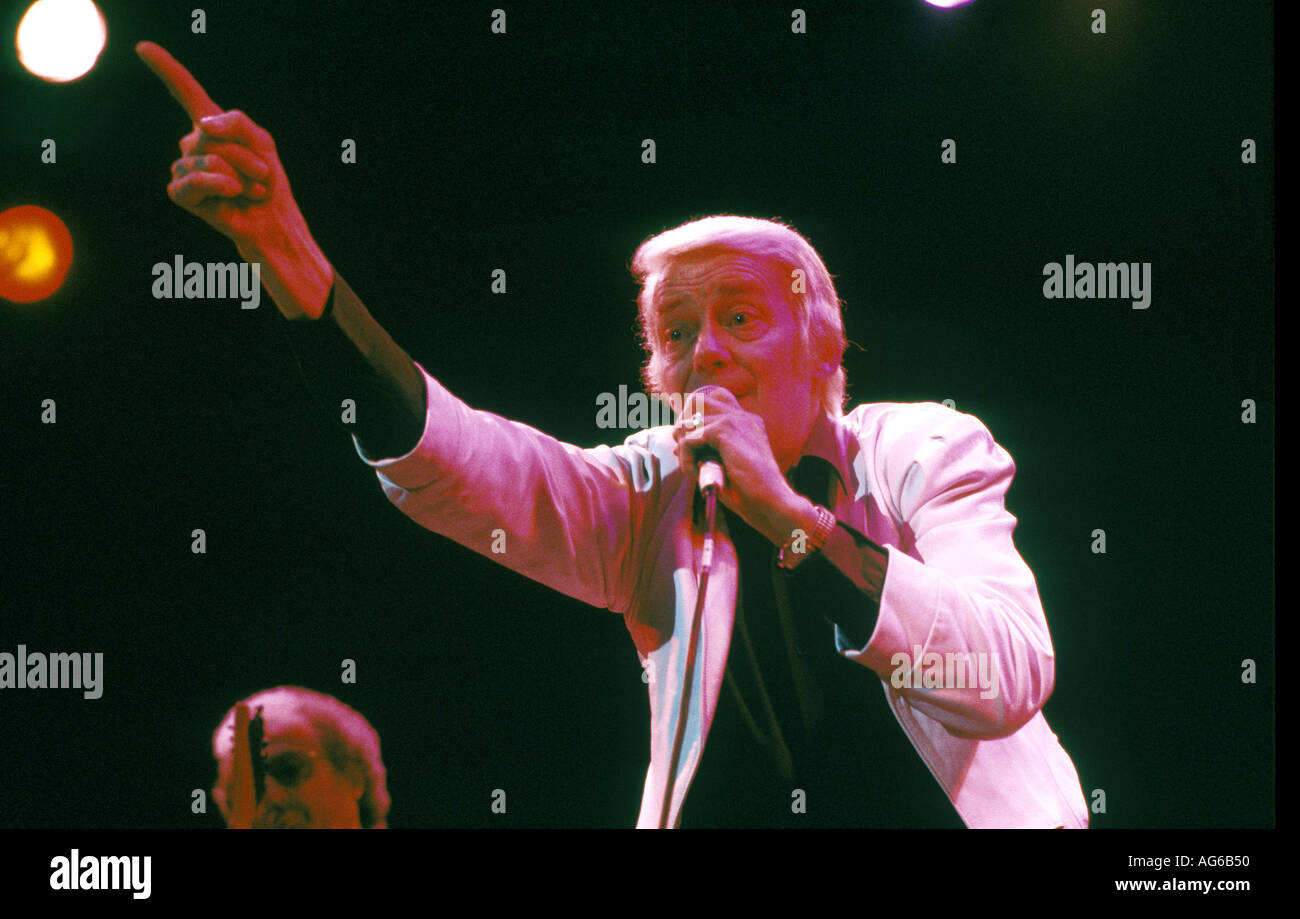 Ex 60s pop singer Heinz Stock Photo - Alamy