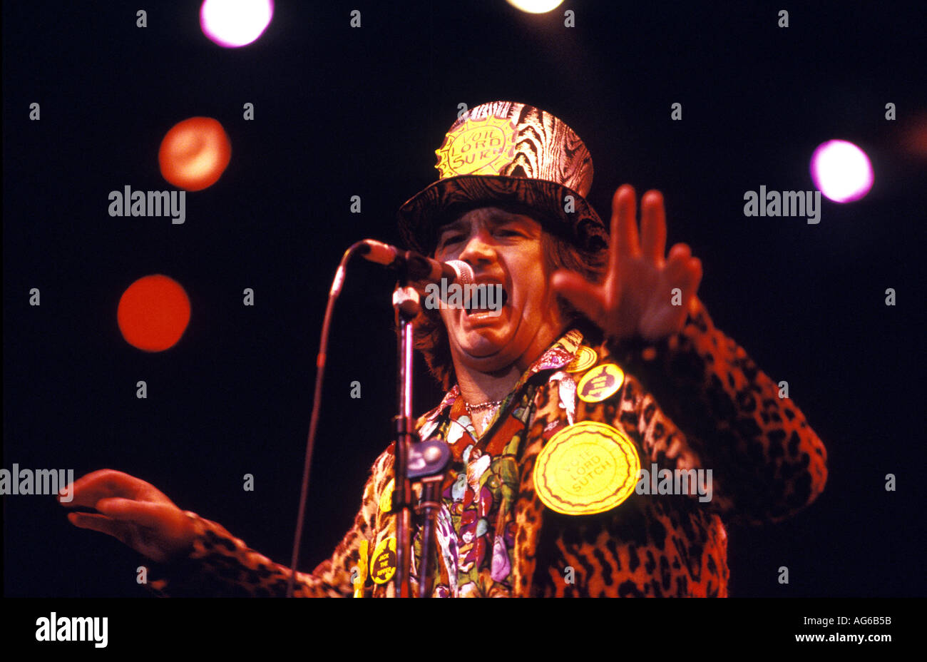 Screaming lord sutch hi-res stock photography and images - Alamy