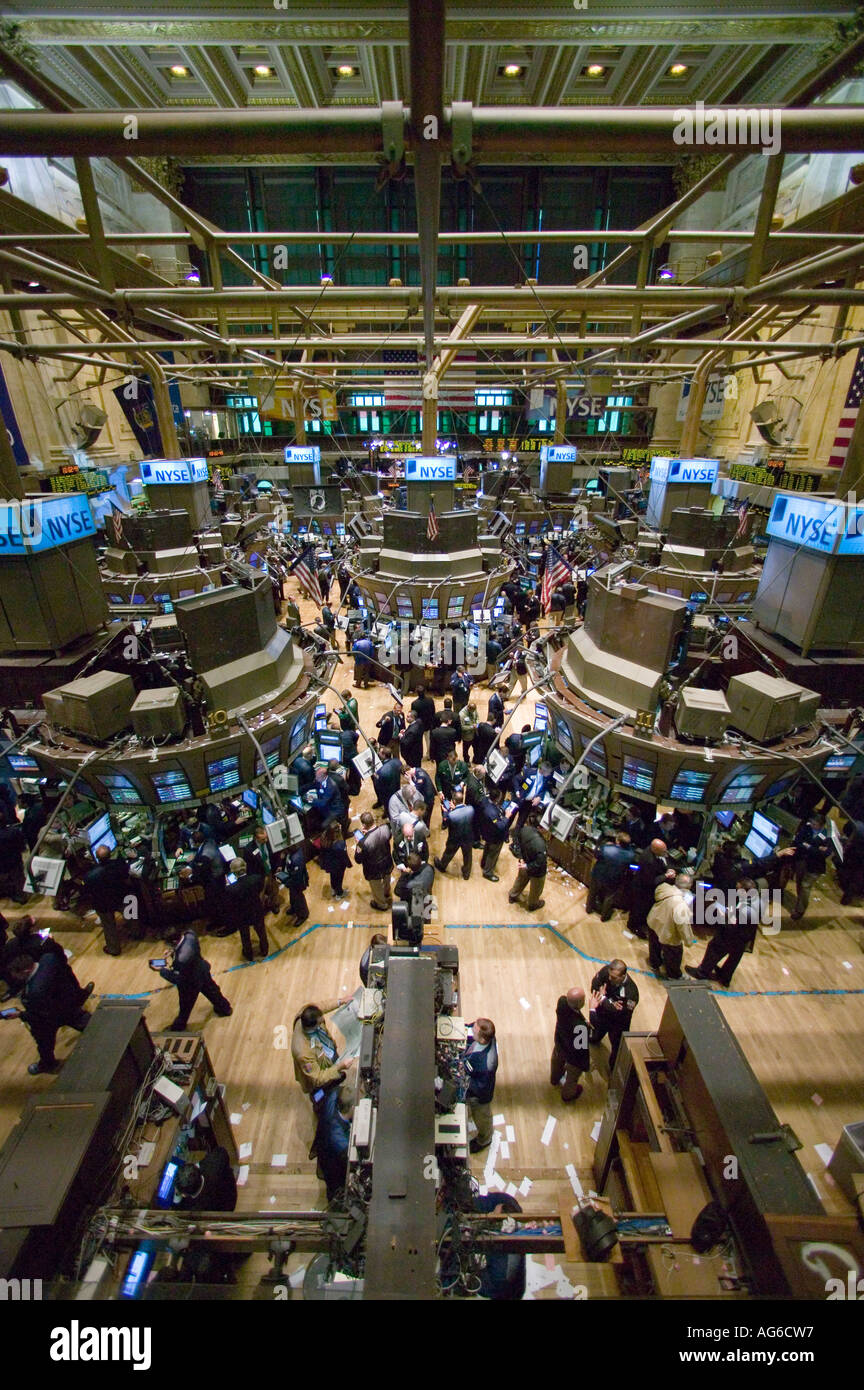 New York Stock Exchange Trading Floor Hi res Stock Photography And