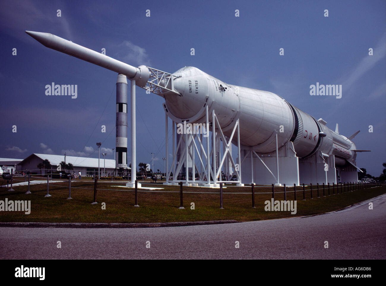 SATURN 1B ROCKET KENNEDY SPACE CENTRE FLORIDA UNITED STATES OF AMERICA ...