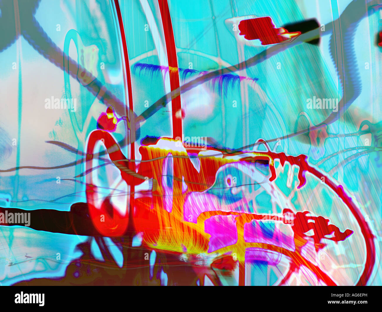 Modern abstract Picture contemporary Art Stock Photo - Alamy