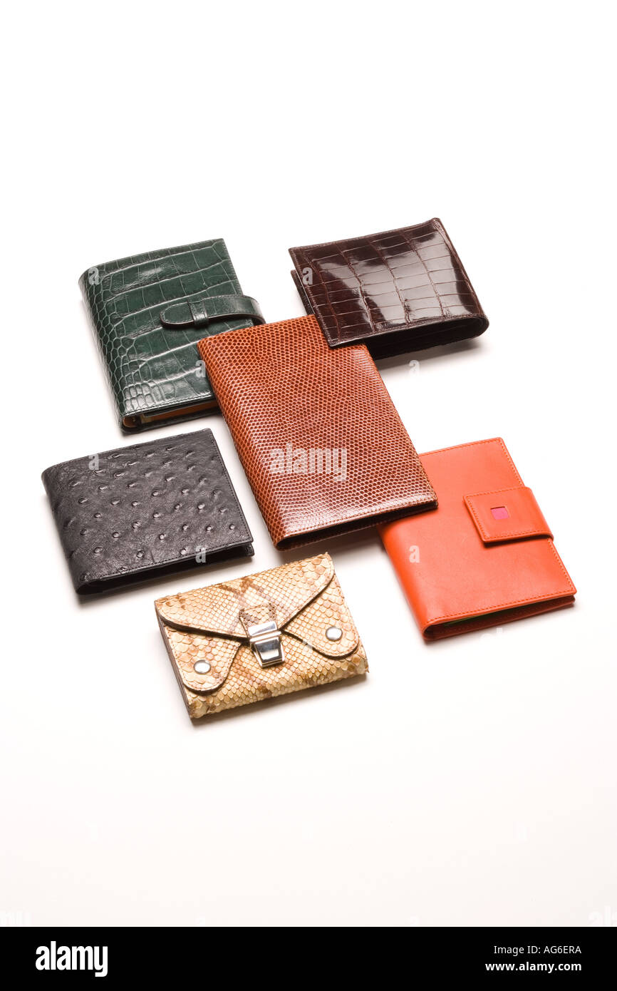 Selection of wallets and purses Stock Photo - Alamy