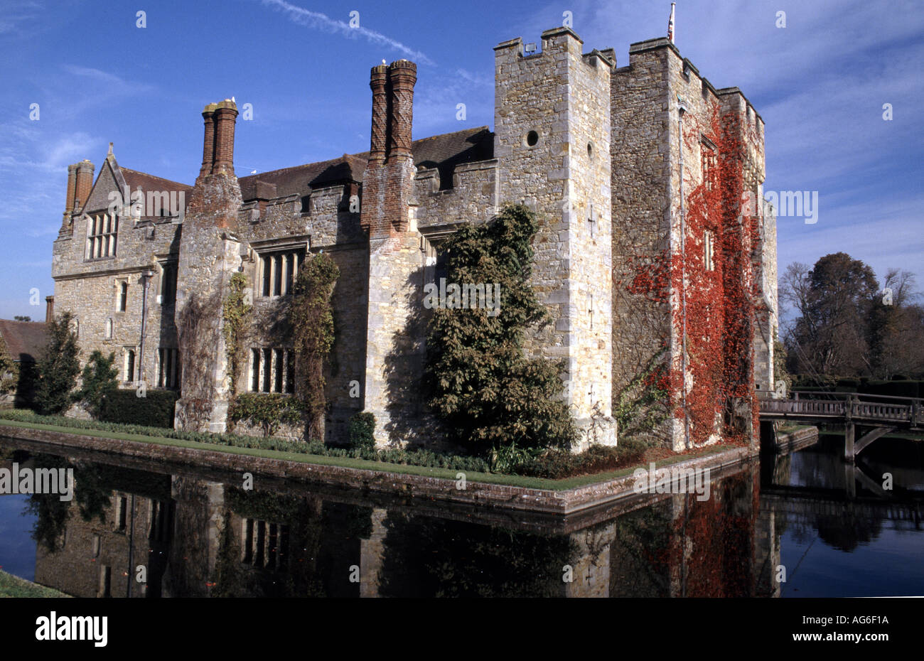 HEVER CASTLE KENT Stock Photo - Alamy