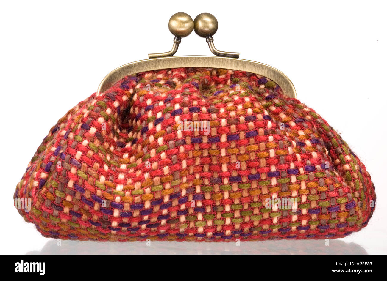 Fabric ladies purse Stock Photo - Alamy