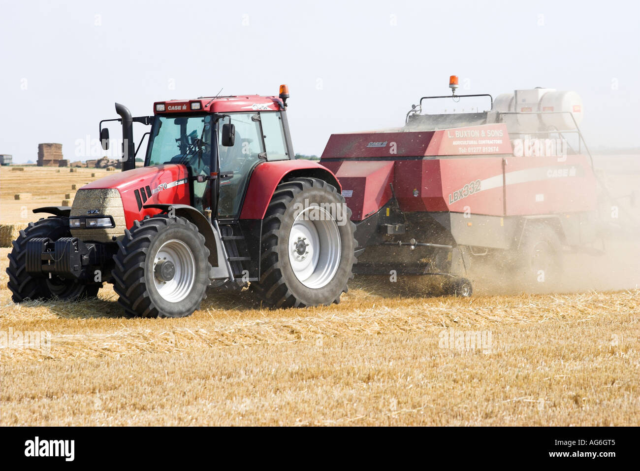 Square straw baler agricultural equipment hi-res stock photography and ...