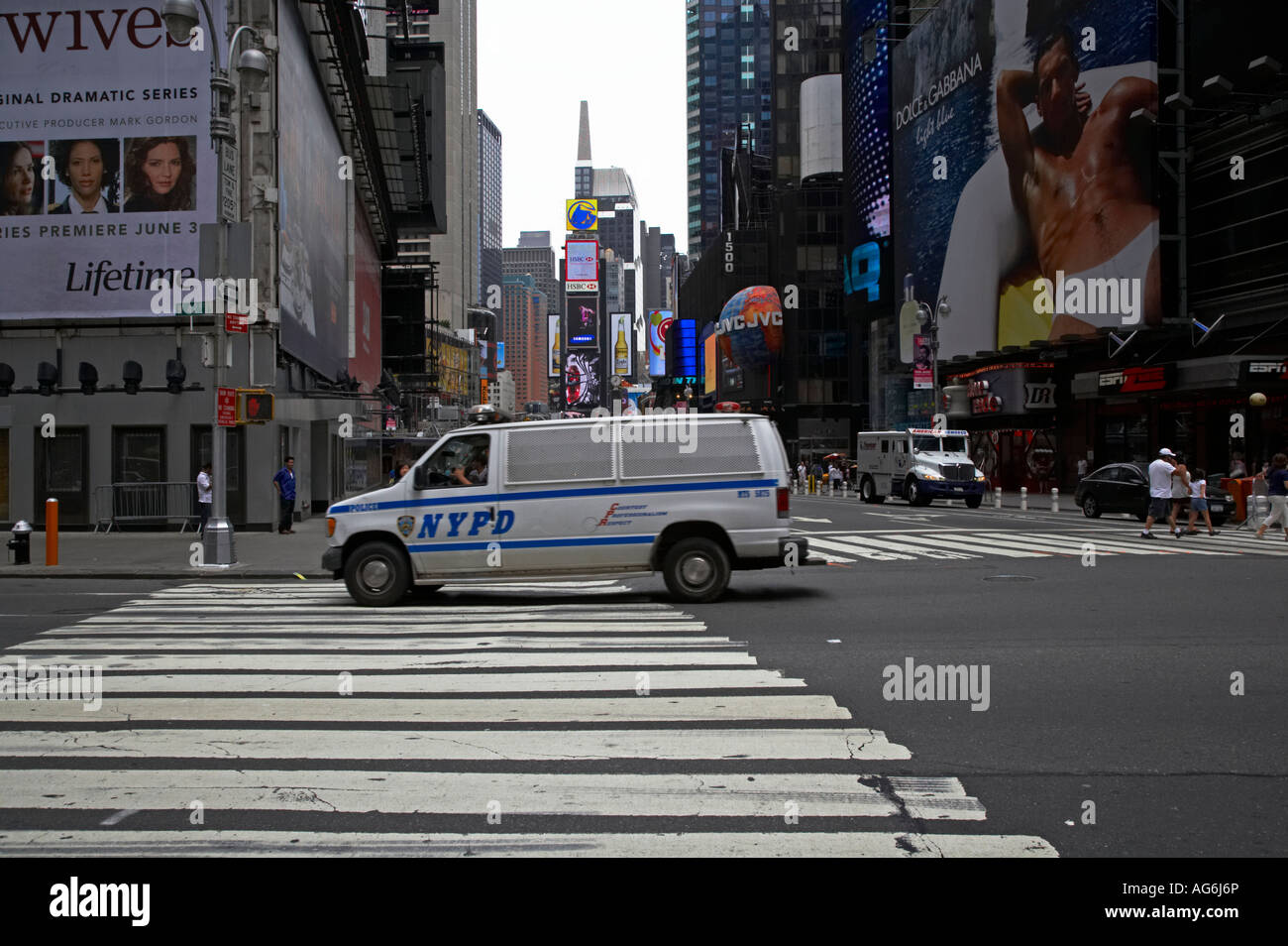 Police Van New York Stock Photo - Alamy
