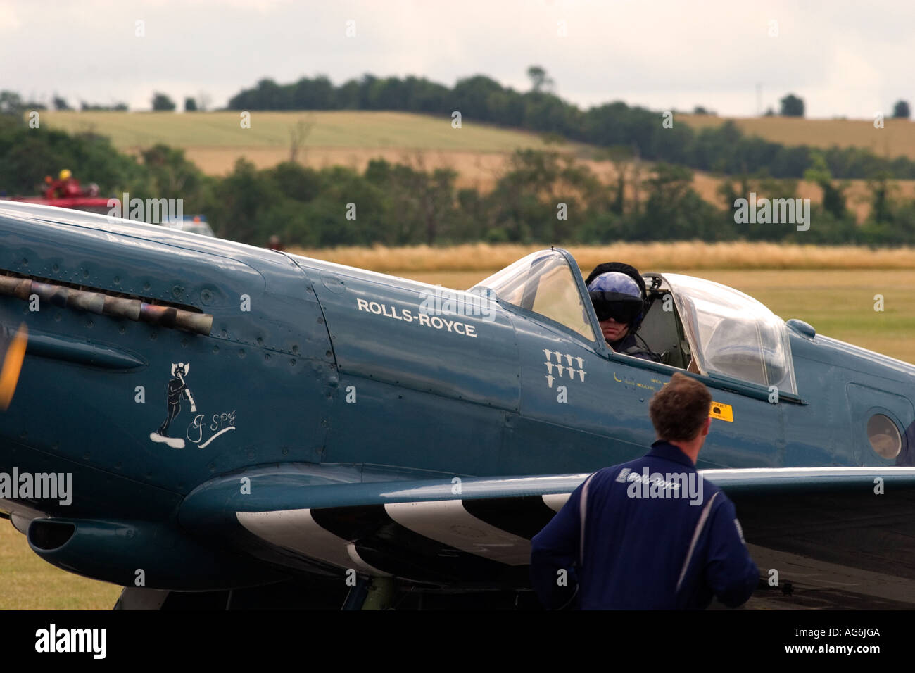 Supermarine Spitfire PR XIX PS853 Stock Photo - Alamy