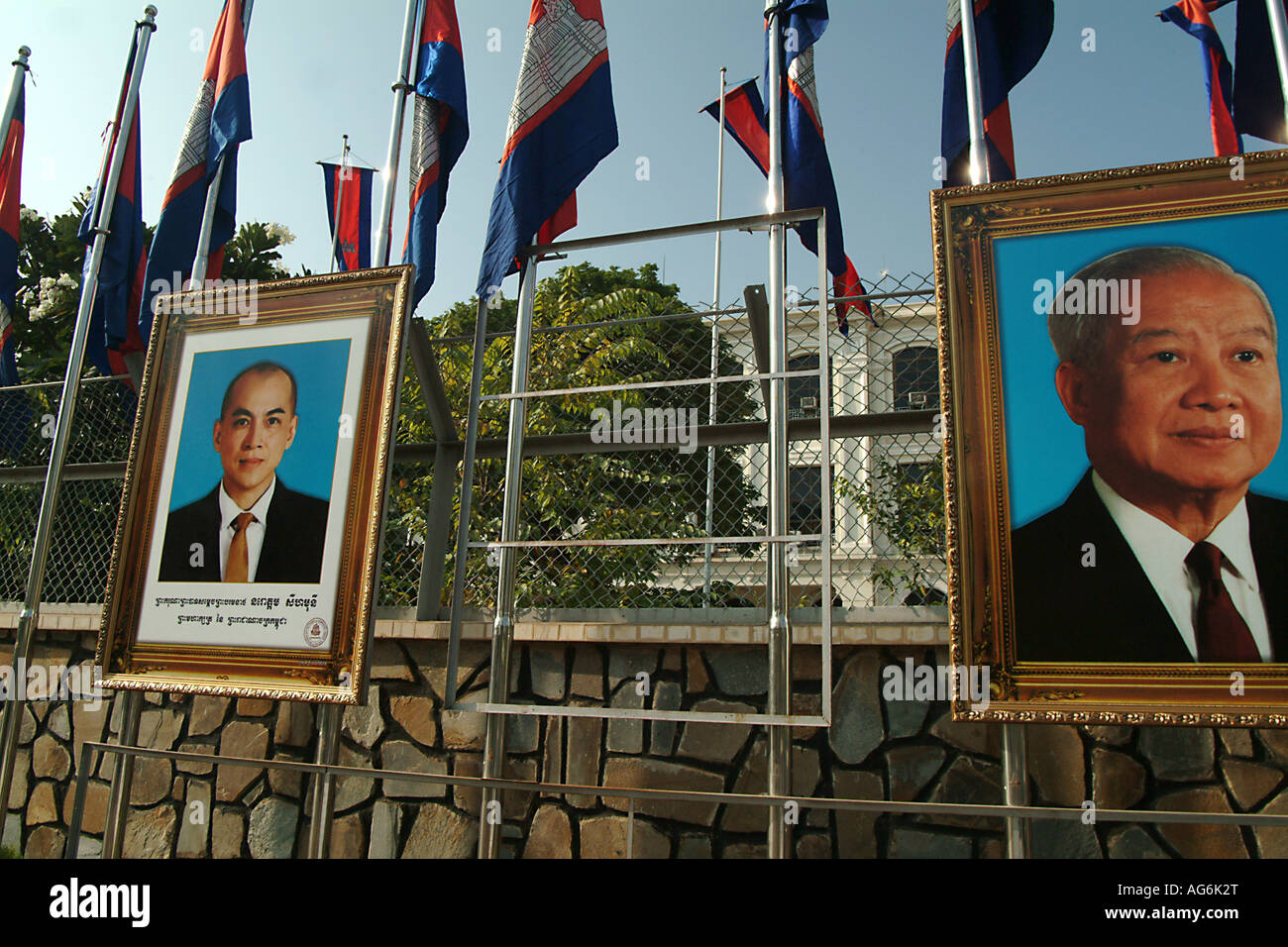 Portrait king norodom sihanouk royal hi-res stock photography and ...