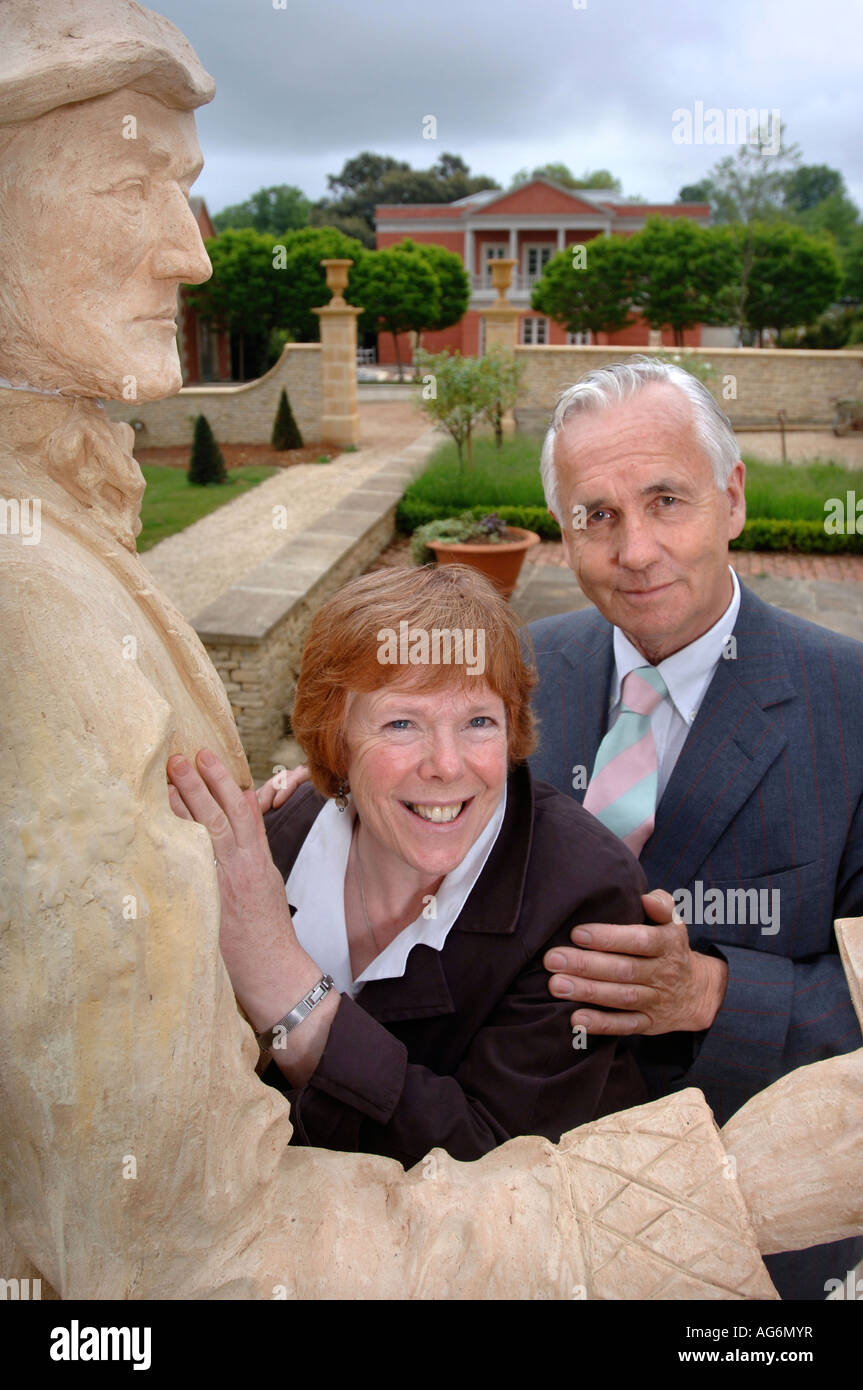 MARTIN AND LIZZIE GRAHAM WHO ESTABLISHED THE LONGBOROUGH FESTIVAL OPERA ...