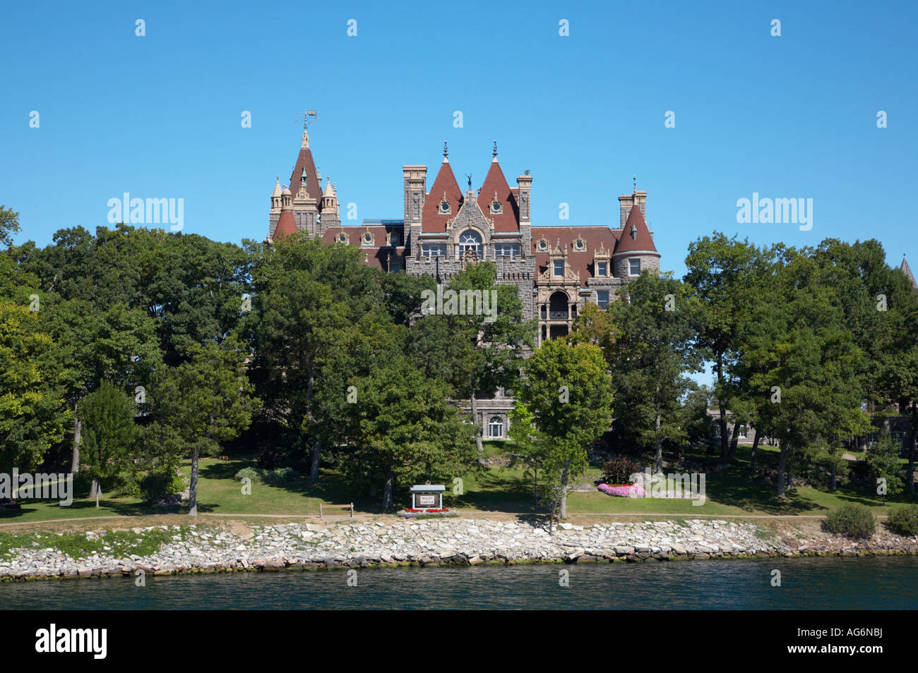 Boldt Castle On Heart Island In The Thousand Island St Lawrence River