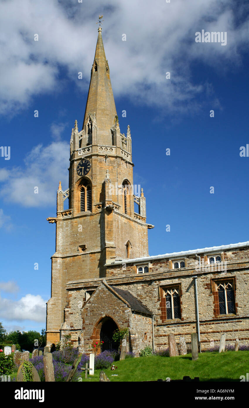 Wilby Church In Northamptonshire Stock Photo - Alamy