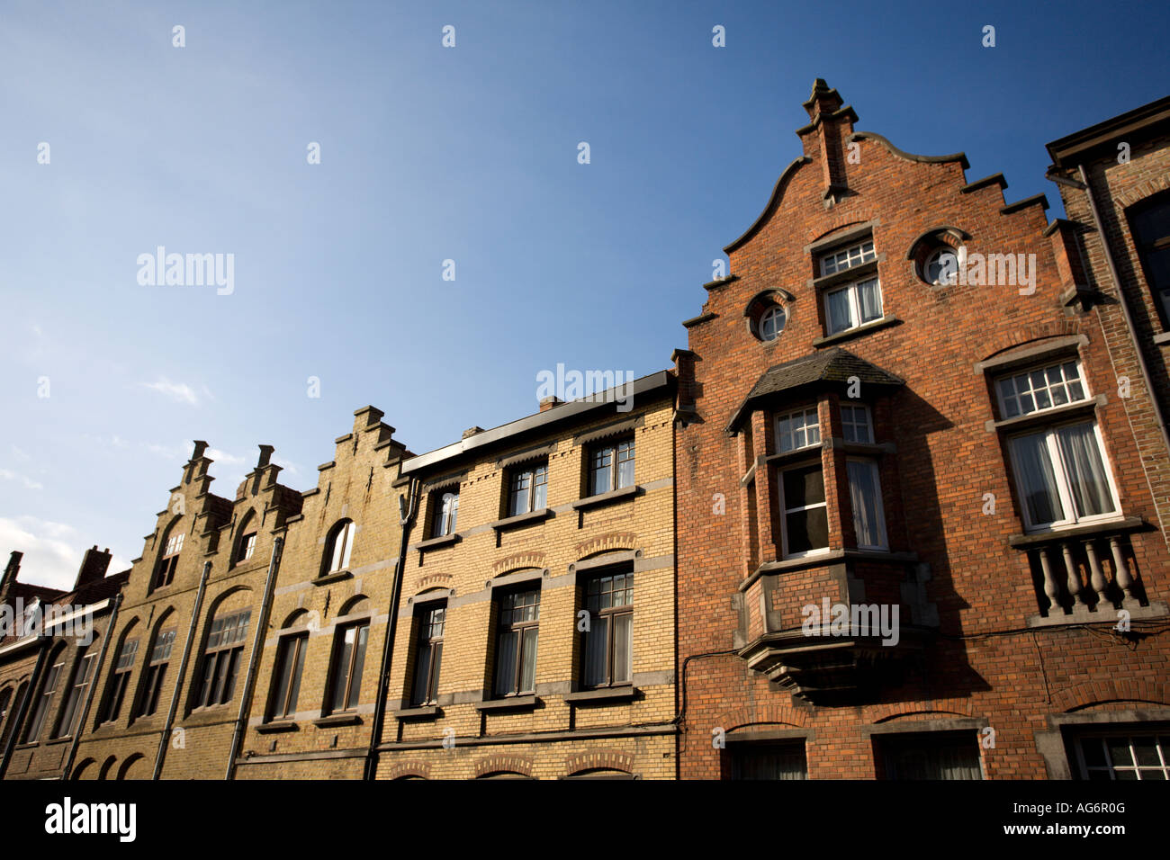 Architecture in Ypres Belgium Stock Photo - Alamy