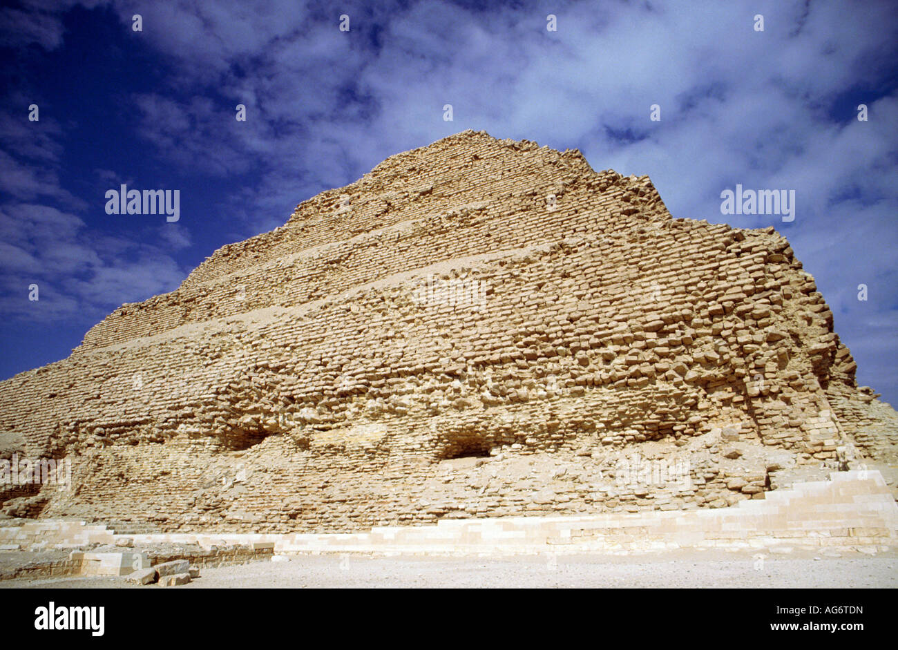 Funerary complex of zoser hi-res stock photography and images - Alamy