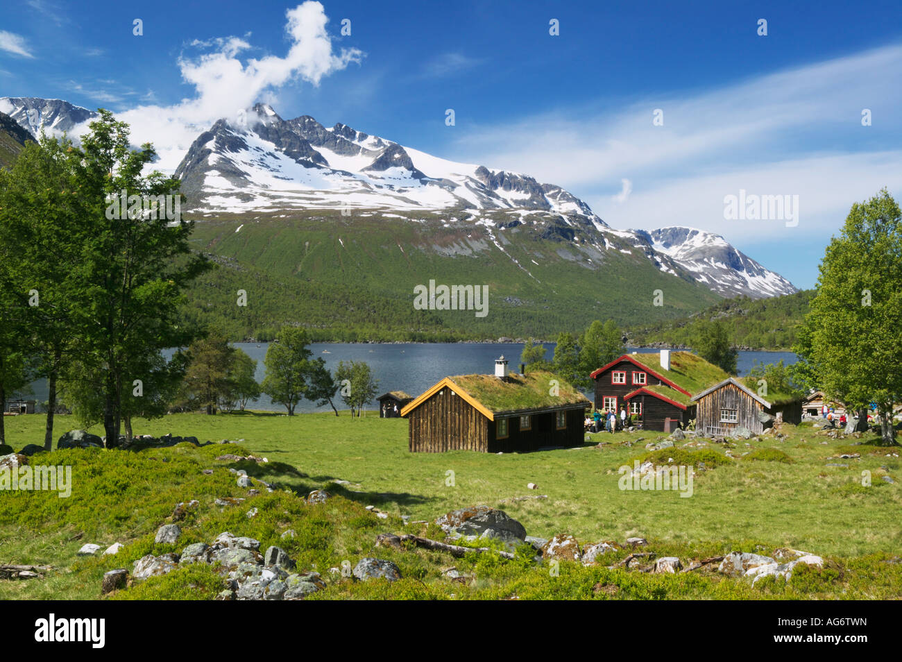 Renndolsetra Innerdalen Sunndal More og Romsdal Norway Stock Photo - Alamy