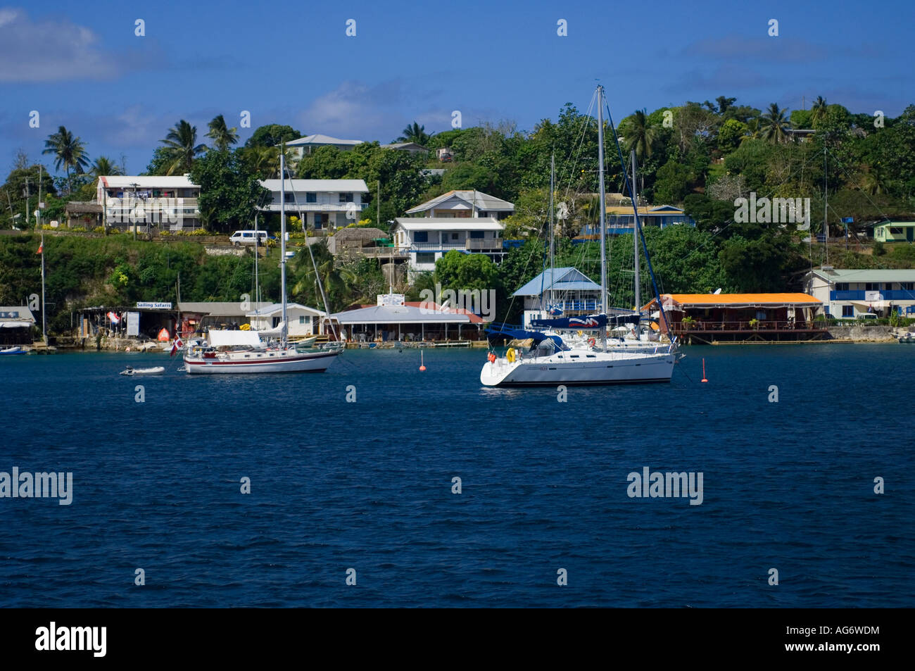 Vava'u in the Kingdom of Tonga, a popular destination for sailboats and ...