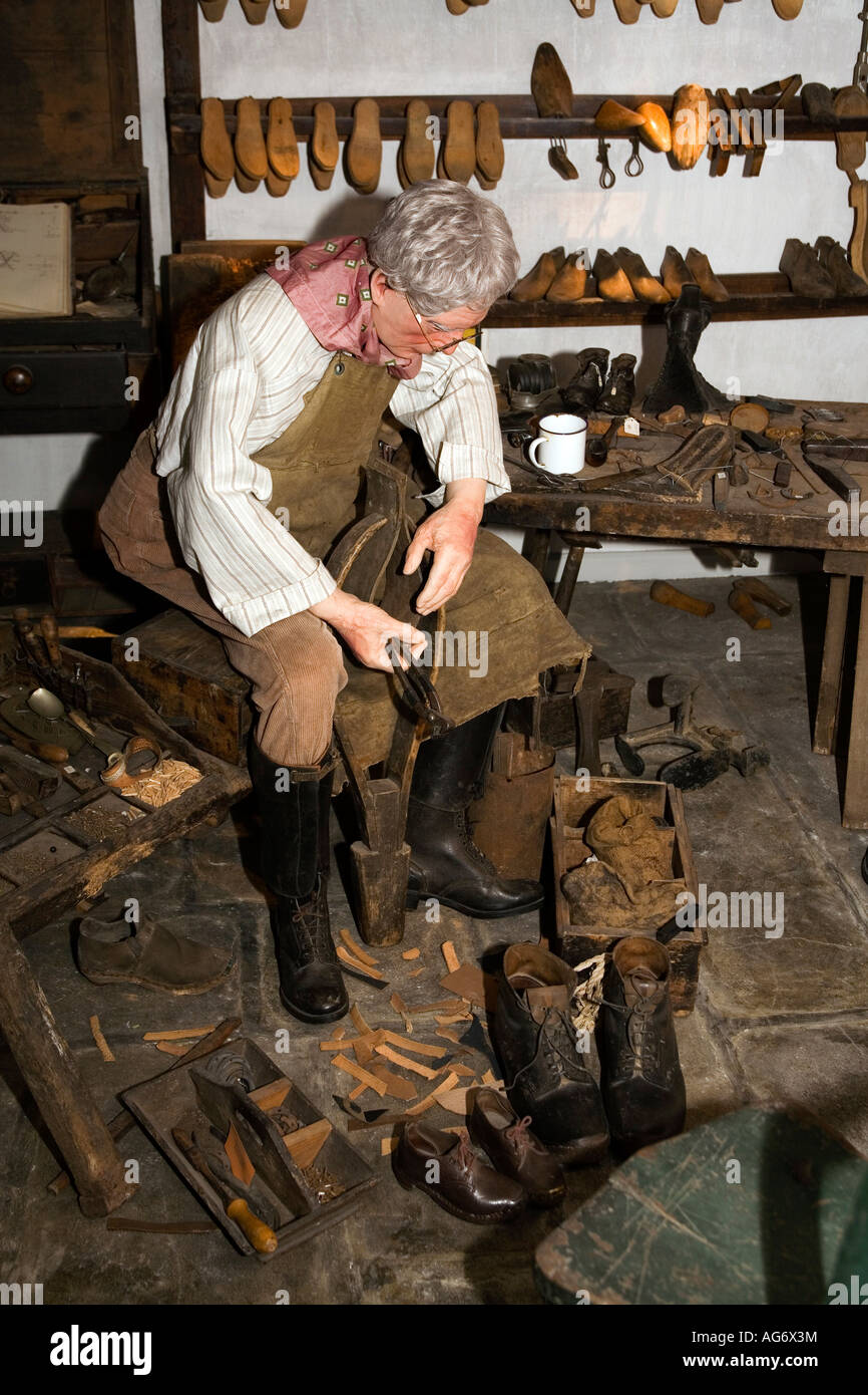UK Yorkshire Nidderdale Pateley Bridge Nidderdale Museum recreation of ...