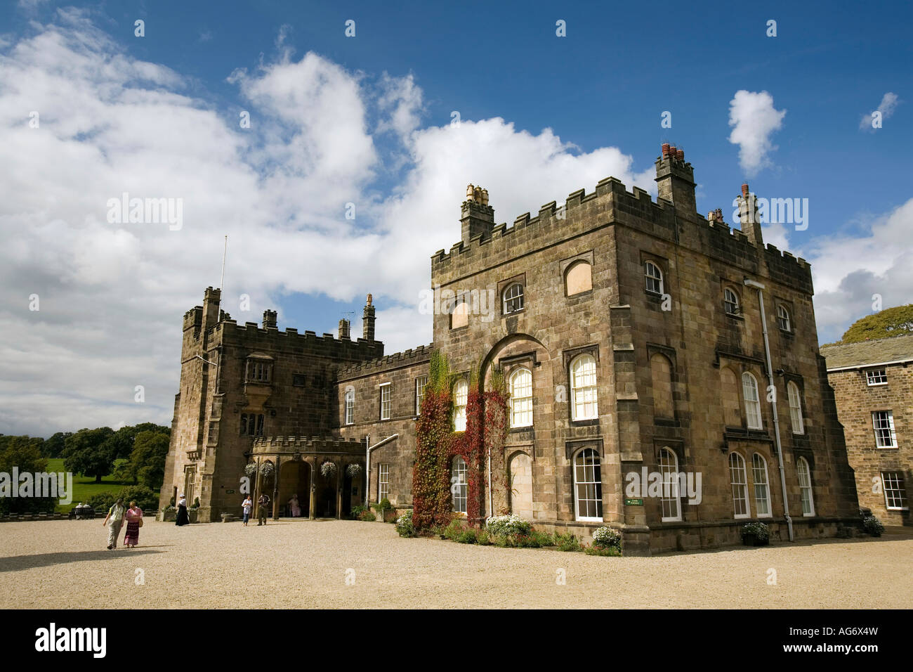 UK Yorkshire Nidderdale Ripley Castle ancestral home to the Ingilby ...