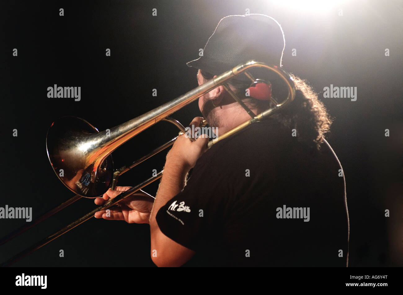A Jazz quintet in concert Stock Photo - Alamy