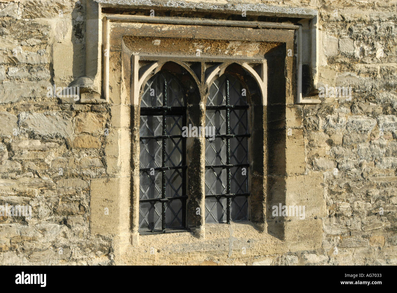 Double Tudor window Stock Photo - Alamy