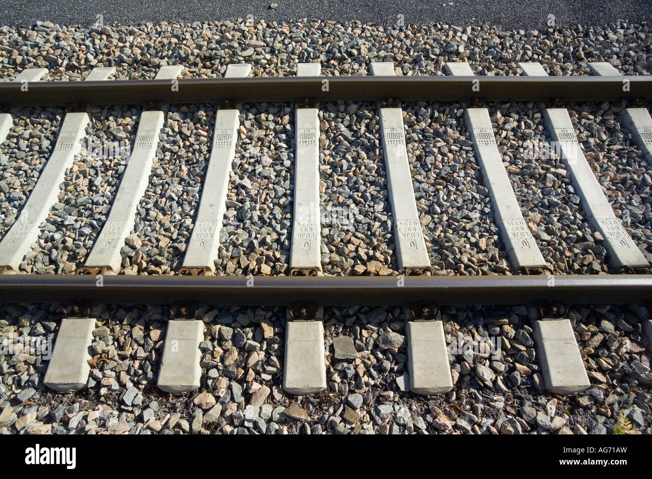 Rust railroad tracks texture hi-res stock photography and images - Alamy