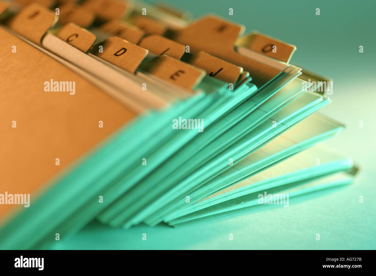 Filing cards hi-res stock photography and images - Alamy