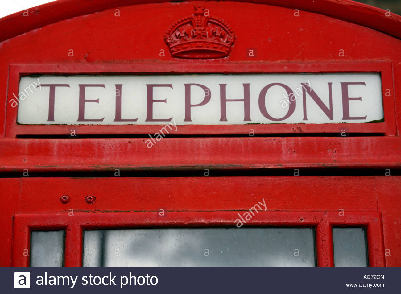 Red telephone box Stock Photo - Alamy