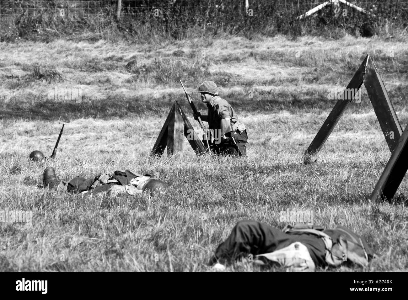 American military photos of france hi-res stock photography and images ...