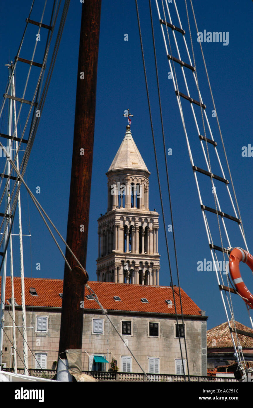 UNESCO World Heritage, Split, Palace of Diocletian Stock Photo - Alamy