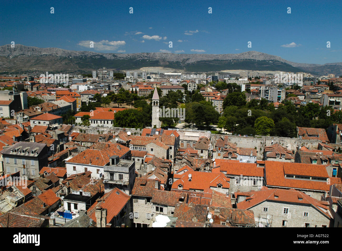 UNESCO World Heritage, Split, Palace of Diocletian Stock Photo - Alamy