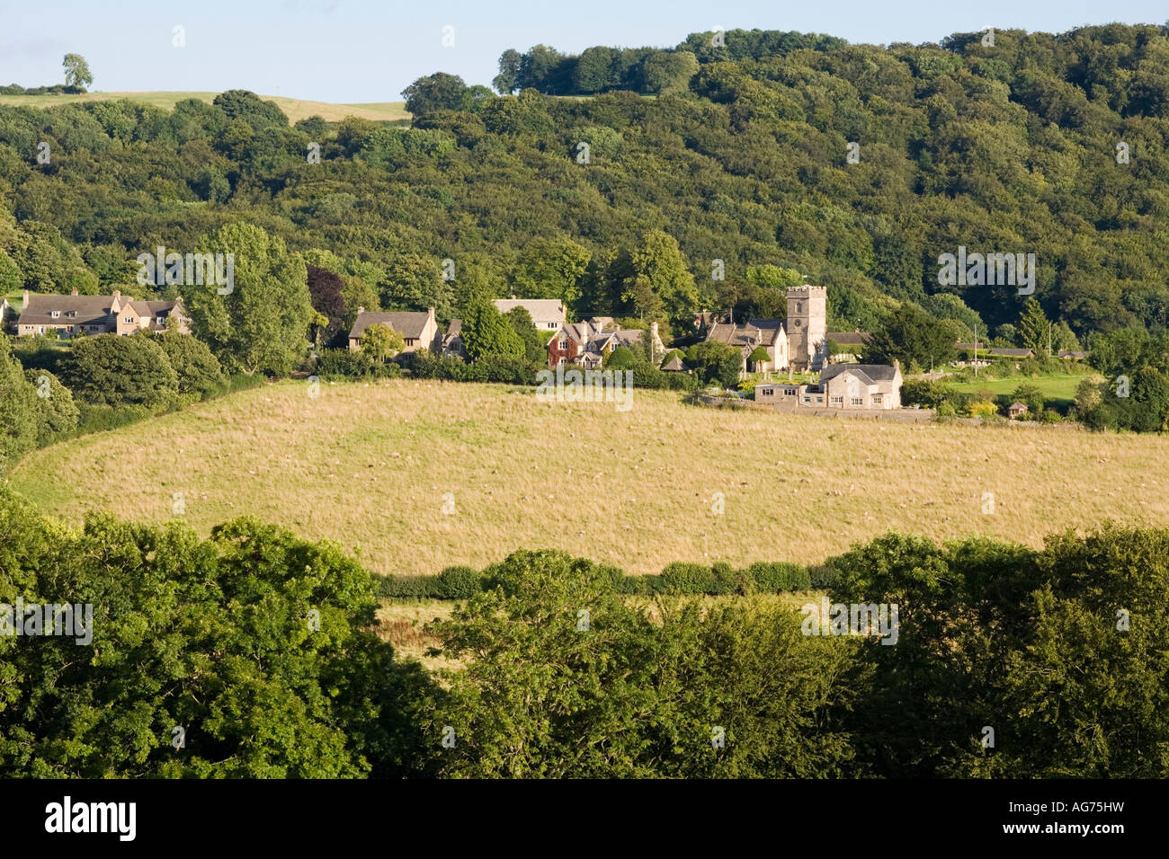 The Cotswold village of Cranham, Gloucestershire Stock Photo - Alamy