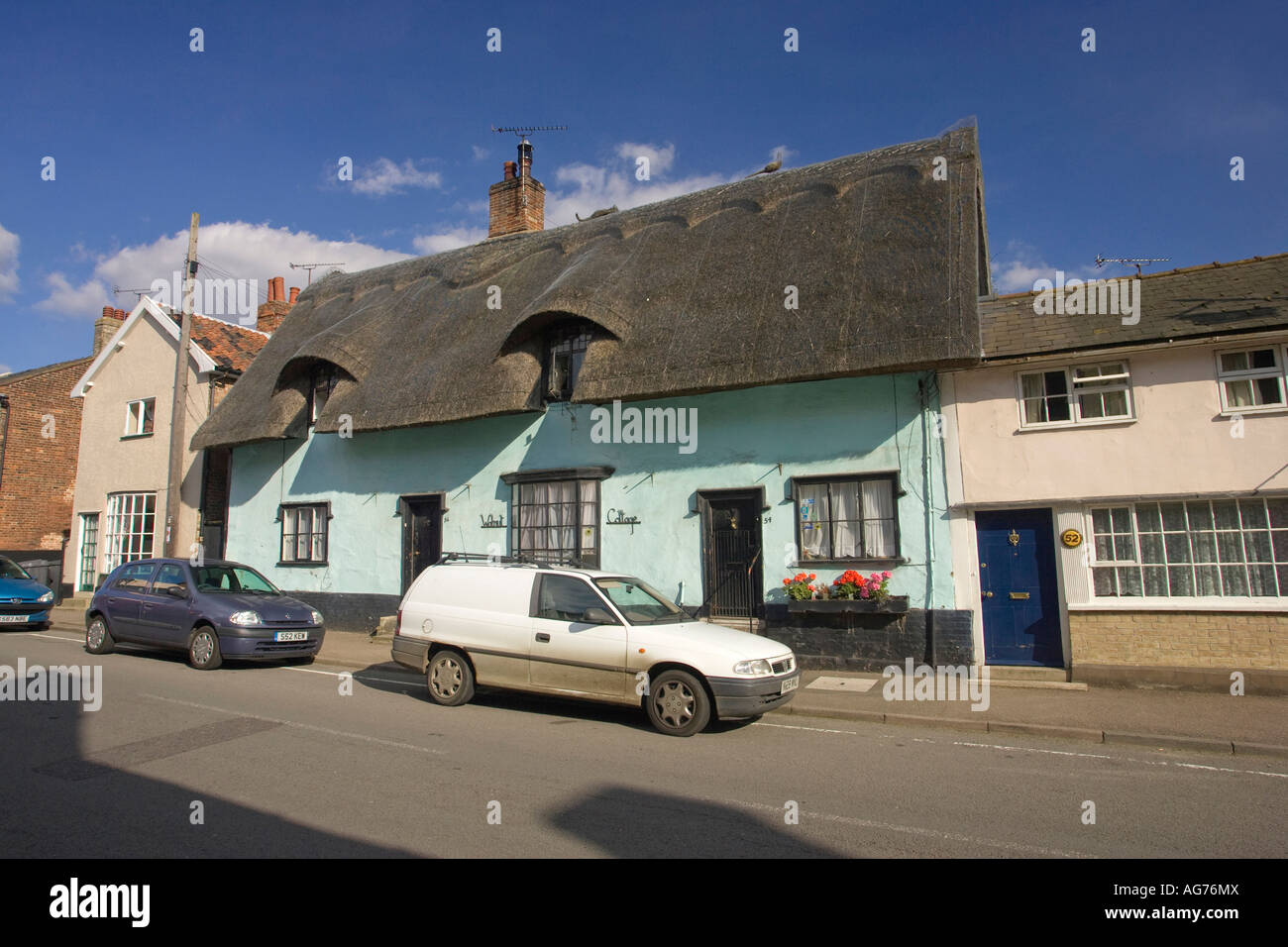Ixworth village high street in hi-res stock photography and images - Alamy