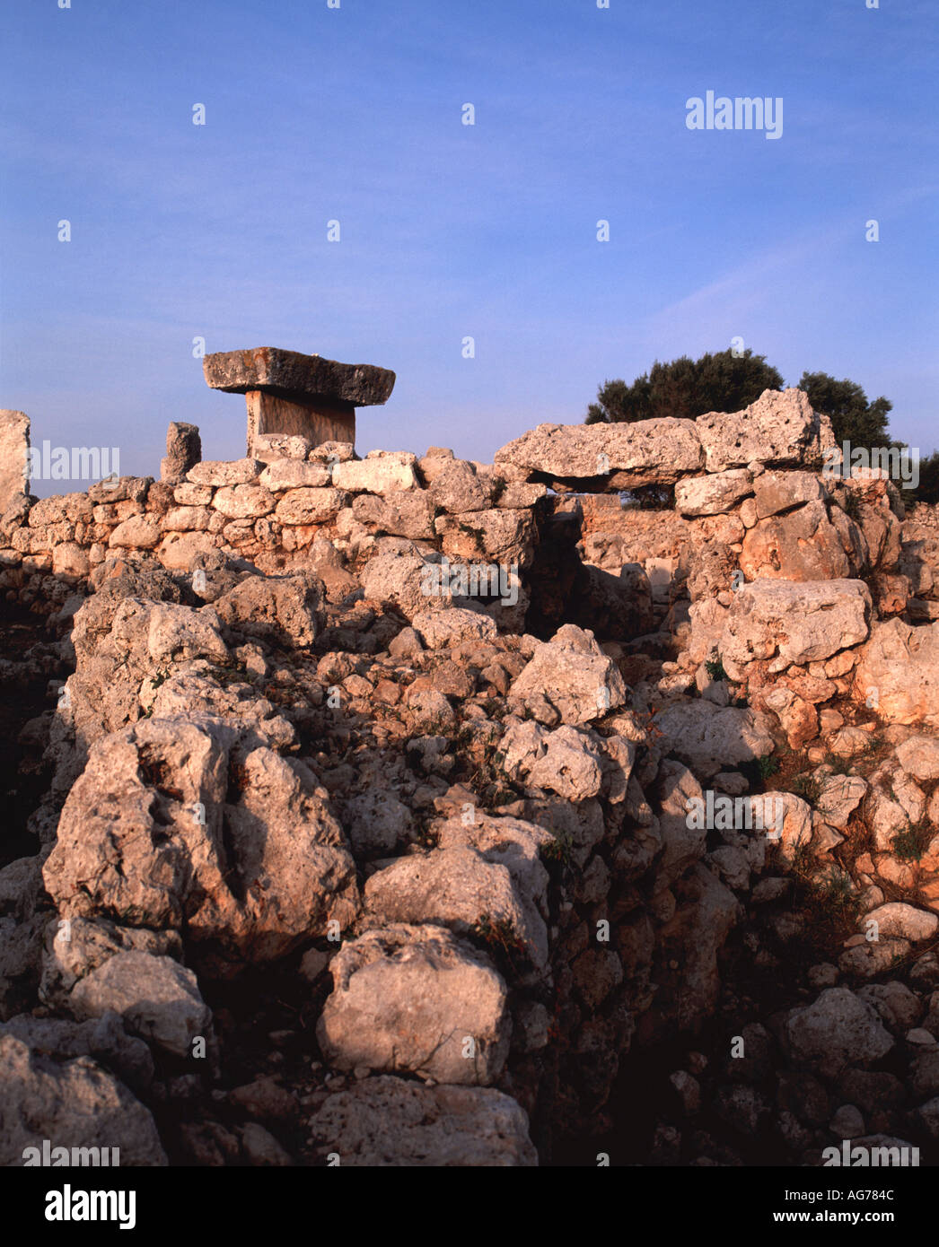 The Taula de Trepucó Stock Photo - Alamy