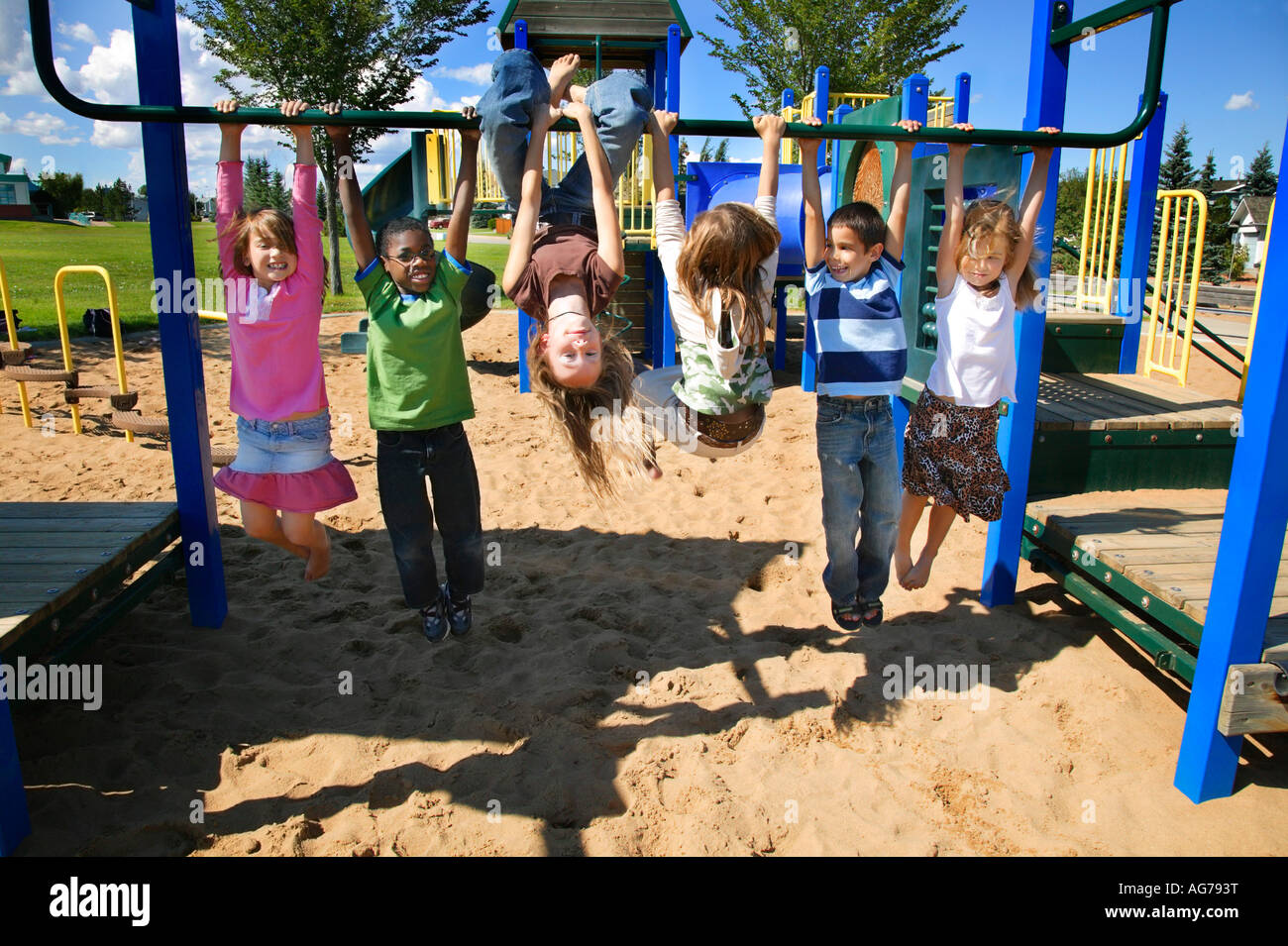 Outdoor Playground Fun For Children Family Park With